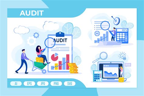 Audit Illustration Graphic By Ismunandar Rambe · Creative Fabrica