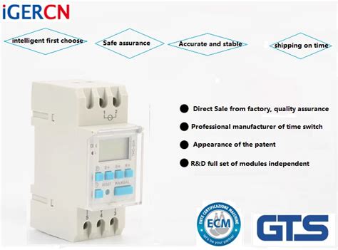 Digital Programmable Time Switch Astronomical Timer Switch Thc 20b 220 240vac Switch Control 7