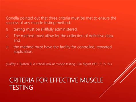 Basic Concepts Of Manual Muscle Testing Mmt Ppt