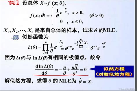 概率论：参数估计——点估计 csdn博客