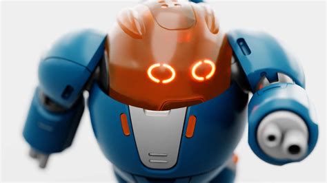 Drone Bot Hexa Rigged 3d Model Animated Rigged Cgtrader