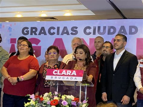 Clara Brugada Se Adelanta A Conteo De Votos Y Se Autodeclara ‘nueva