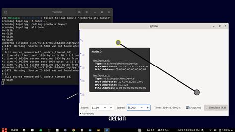 Live Interactive Visualization Of Ns3 Simulation With Pyviz