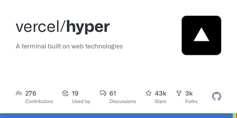 issues · vercel hyper · github