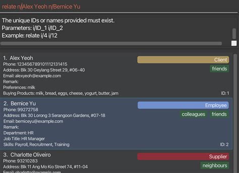 Guide Mentioned That I Can Relate With Names And Id But The Documentation Does Not Mention How