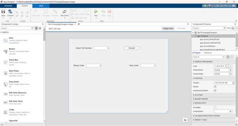 How To Convert Decimal To Binary To Gray Code Using Your Own Function In Matlab App Designer In