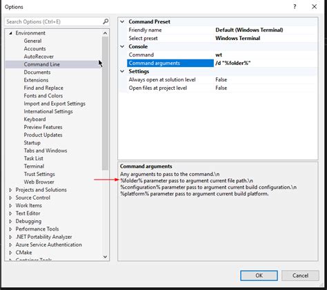 Windows Terminal Integrated Into Visual Studio Cannot Open Powershell Issue Microsoft
