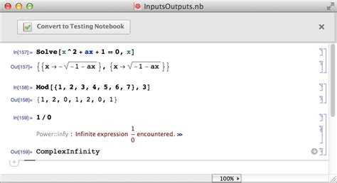 自动创建测试笔记本 Mathematica 10 的新功能