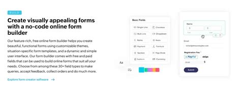 15 Best Online Form Builders For Businesses Free And Paid