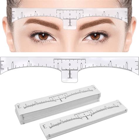 Amazon Eyebrow Measuring Tool Brow Buddy Eyebrow Ruler 1Pc