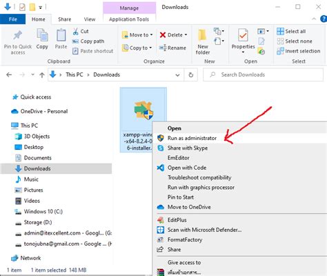 วิธีติดตั้ง Xampp ใช้งาน Php บน Windows แบบละเอียด อัปเดต June 2023