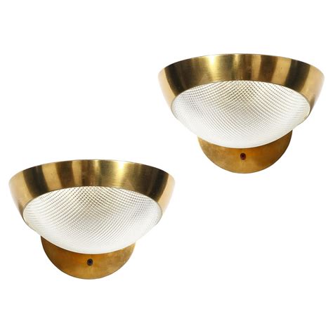Pair Of 3 Cup Wall Lights By Stiilnovo For Sale At 1stdibs
