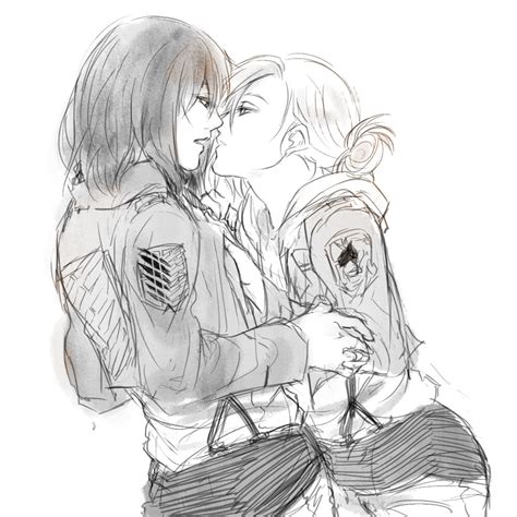 Annie X Mikasa Shingeki No Kyojin Attack On Titan Fan Art 36651385 Fanpop