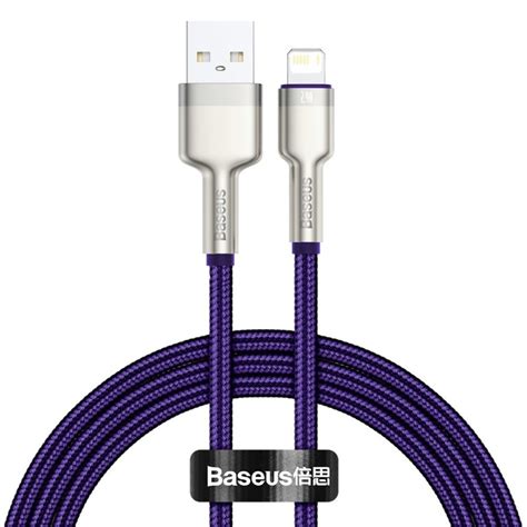 Baseus Cafule Usb Lightning Kábel 2 4a 1 M Ibolya Baseus Hu