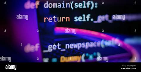 Programming Code Screen Of Software Developer Software Programming
