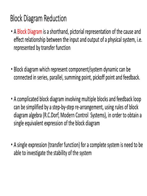 control system lecture notes block diagram reduction pdf