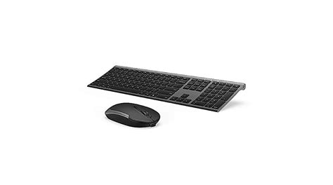 Vssoplor Wireless Keyboard And Mouse Combo Rechargeable And Quiet