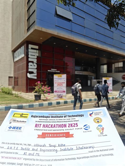 Hackathon Ai Machinelearning Innovation Teamwork Rithackathon2k25