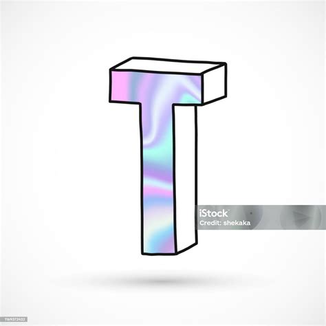 현대 알파벳 세트 문자 홀로그램 그라데이션 네온 3d 손으로 그린 선 원근 동향 그림 0명에 대한 스톡 벡터 아트 및 기타 이미지 0명 80 개체 그룹 Istock