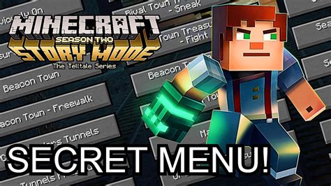 Minecraft Story Mode Season 2 Debug Menu Mod Youtube