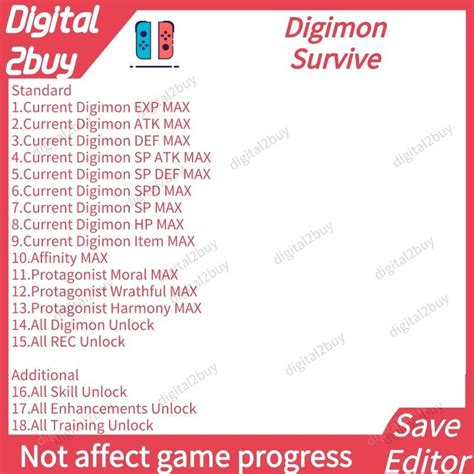 digimon survive save editor save modding video gaming video games