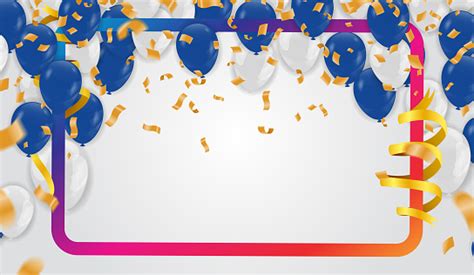 생일 풍선 템플릿입니다 럭셔리 반짝 다채로운 풍선 벡터 그래픽입니다 벡터 일러스트 레이 션의 생일 인사말 카드 디자인 전단지 포스터 기호 배너 웹 엽서 초대장 3차원 형태에