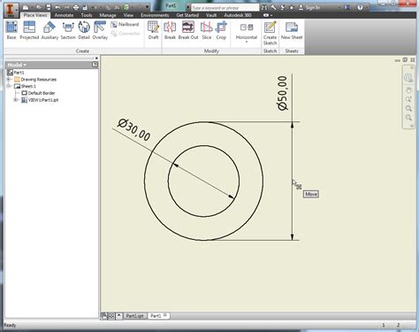 Autodesk Inventor Drawings With Dimensions