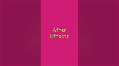 Simple Text Animation After Effects Tutorial Youtube