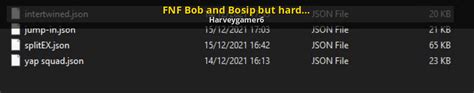 Fnf Bob And Bosip But Hard Should I Delete It Friday Night Funkin