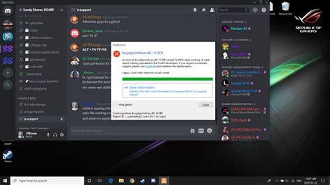 Fivem Crashing When Joining Servers Fivem Client Support Cfxre Community