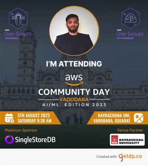 Adit N Modi On Linkedin Aws Ai Ml Communityday Awsugvad