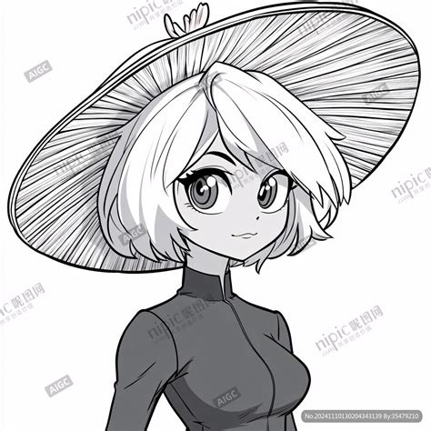 Ai创作图草帽线稿 洋葱拟人形象 Q版黎族女孩 动漫壮族少女 黎族ip人物 短发姑娘线稿 蘑菇拟人形象 Q版黎族 Q版佤族女孩 Q版黎族女生 戴帽子的小女孩线稿 Q版壮族女孩 Q版毛南族女孩