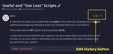 Useful And Use Less Scripts Community Contributions Endeavouros
