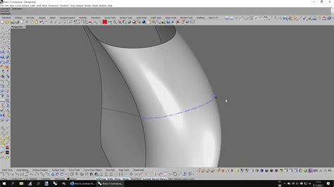 How To Constrain The BlendCrv Curve On The Surface Rhino For Windows McNeel Forum