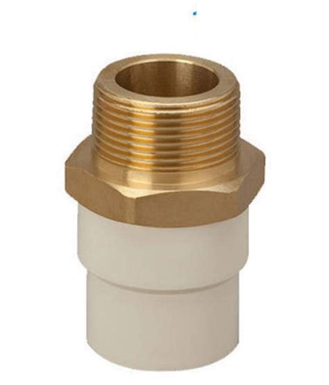 Cpvc Brass Threaded Male Adapter At ₹ 8689piece मेल थ्रेड एडाप्टर