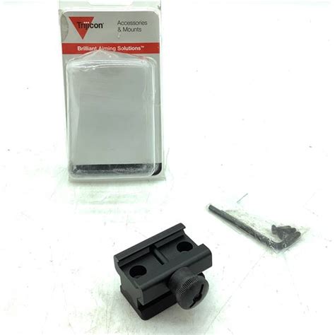 Trijicon Picatinny Rail Mount Adapter For Rmr Colt With Thumb Screw New