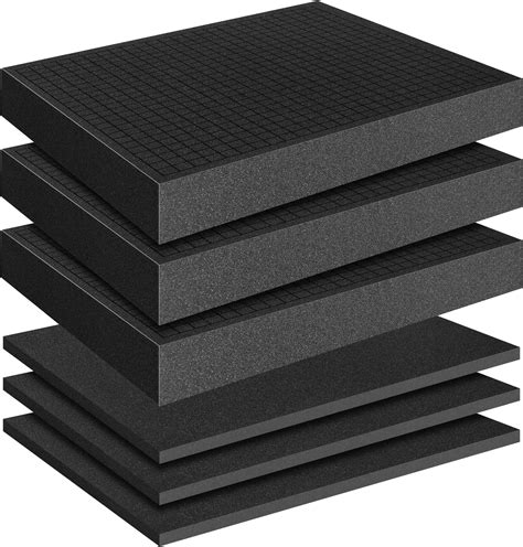 4 Pcs Pick And Pluck Foam Sheets 2 Size Polyurethane Pick Apart Foam Inserts Pads