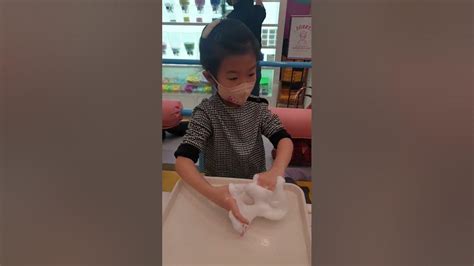 슬라임 스트레스해소 다람냥슬라임 느낌 슬라임반죽 슬라임만들기 Youtube