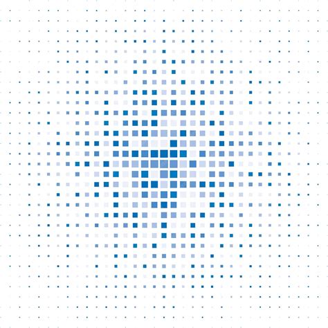 Premium Vector Abstract Halftone Square Vector Pattern