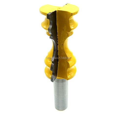 Elaborate Chair Rail Molding Router Bit 12in Shank Woodworking Cutter Tool For Cabinet Solid