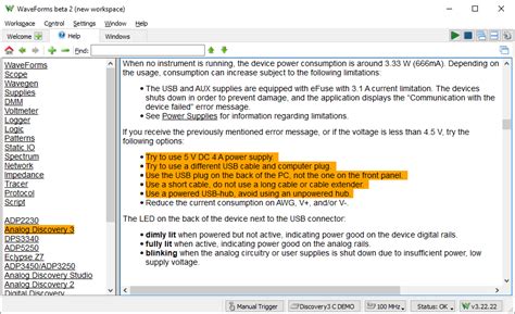 Analog Discovery 3 Pll Error Test And Measurement Digilent Forum