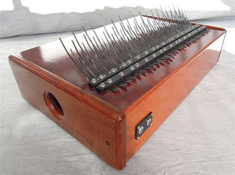 Array Mbira Looking At The Back And Right Side Of The Instrument Four