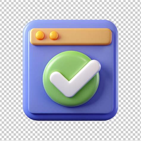 Premium Psd 3d Checklist Indicates Pending And Completed Tasks