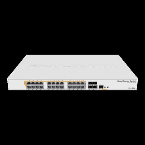 Management Switch 24 X Gigabit Poe Out 450w 4 X Sfp 10gbps Mikrotik Crs328 24p 4s Rm