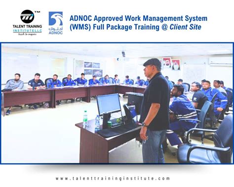 Talent Training Institute L L C On Linkedin Adnoc Wms Safetytraining Oilandgas Hse