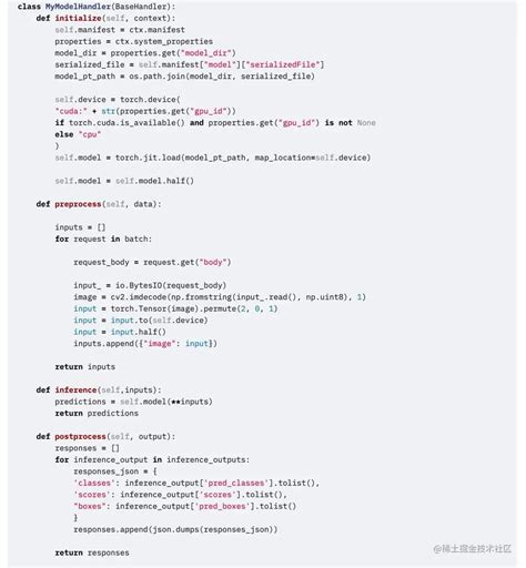 Torchserve 详解：5 步将模型部署到生产环境torchserve 是 Pytorch 中将模型部署到生产环境的 掘金