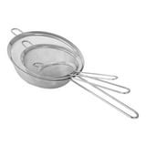 Mainstays 3 Pack Premium Stainless Steel Fine Mesh Strainers 4 6