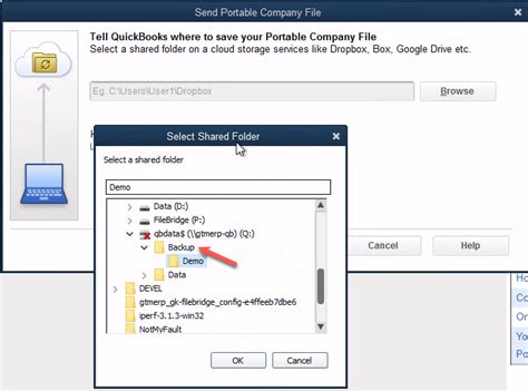 Create And Restore A Quickbooks Portable File