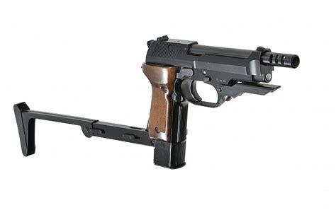 Beretta 93r Beretta 93r Machine Gun Prop Gun Metal Moving