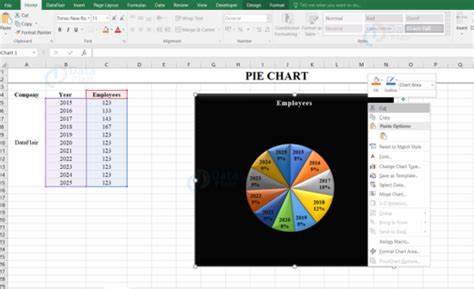How To Create Charts In Excel DataFlair